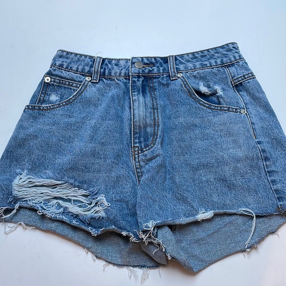 Princess Polly | Shorts | Princess Polly Jean Shorts High Waisted ...